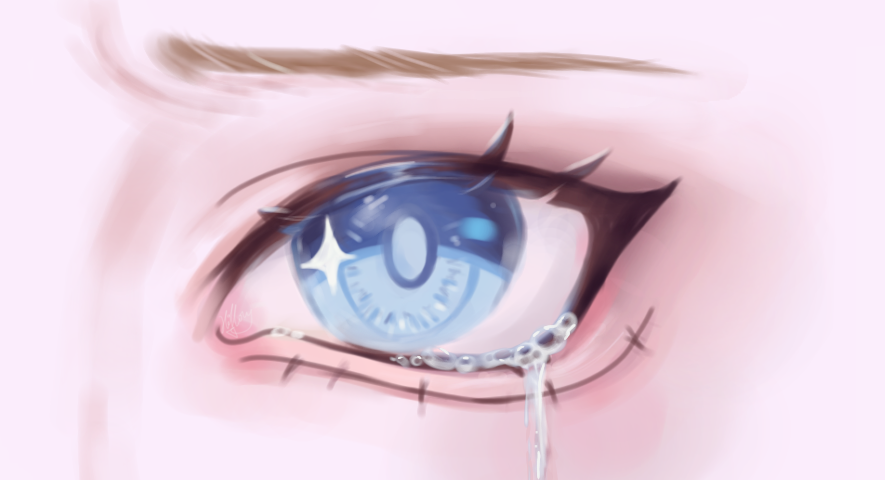 Navia' eye drawing ( semi realistic) #5 Genshin Impact | HoYoLAB