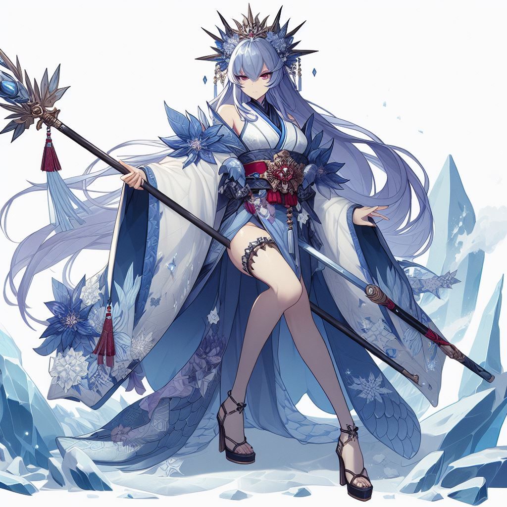 cryo character concept art Genshin Impact | HoYoLAB