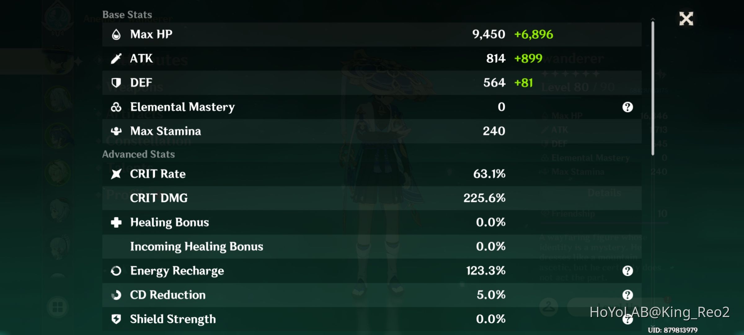 wanderer before and after Bennett's buff.. Genshin Impact | HoYoLAB