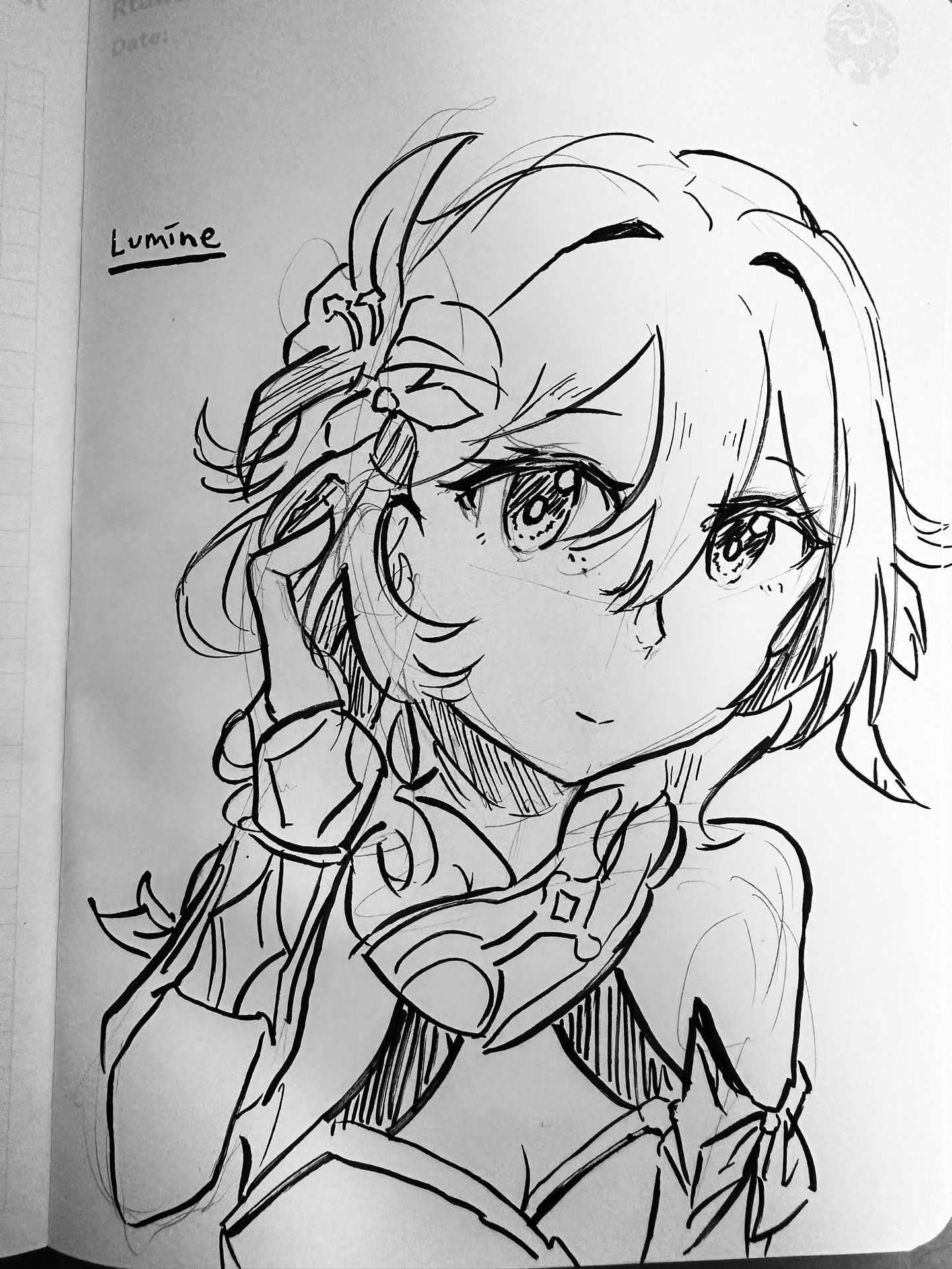 Drawing Every Genshin Character to see if my art Improves 1 Genshin ...