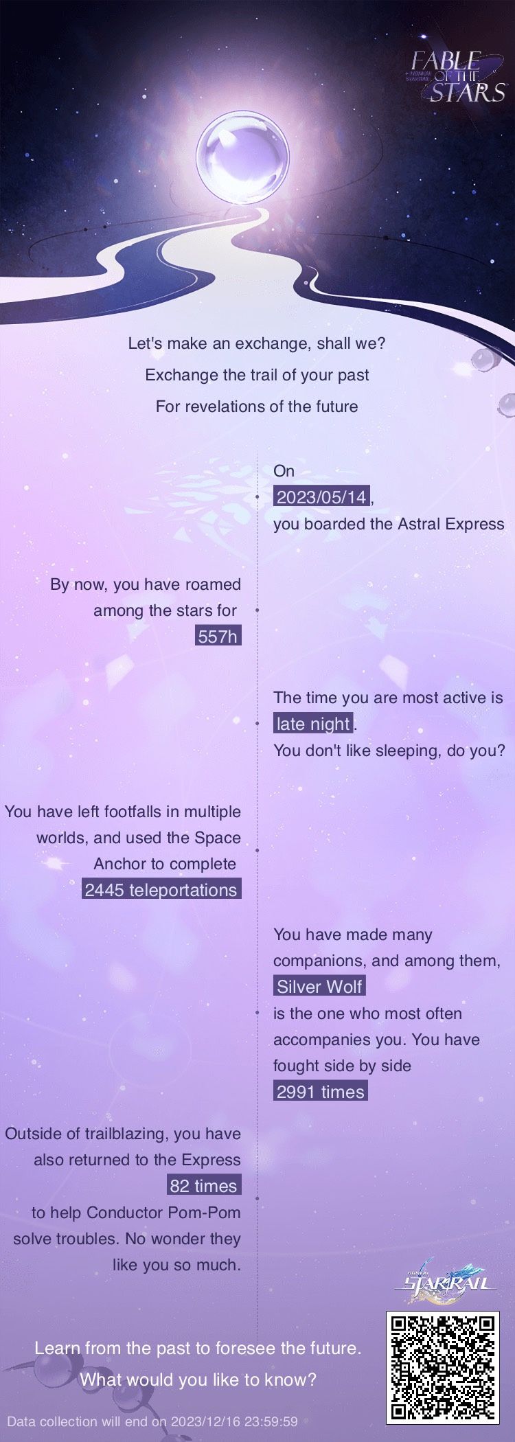 I’m getting call out by the new event for being night owl Honkai: Star ...