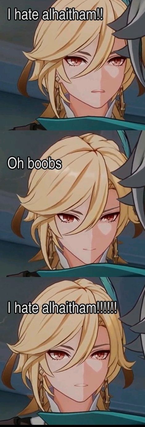 Kaveh hates Alhaitam! Genshin Impact | HoYoLAB