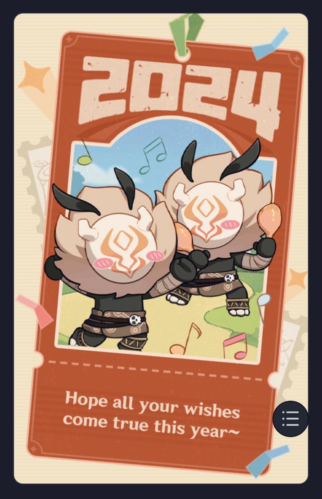 New Year Blessings (event submission #2024) Genshin Impact | HoYoLAB