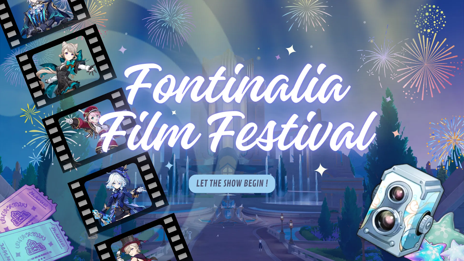 Welcome to the Fontinalia Film Festival ! Genshin Impact | HoYoLAB