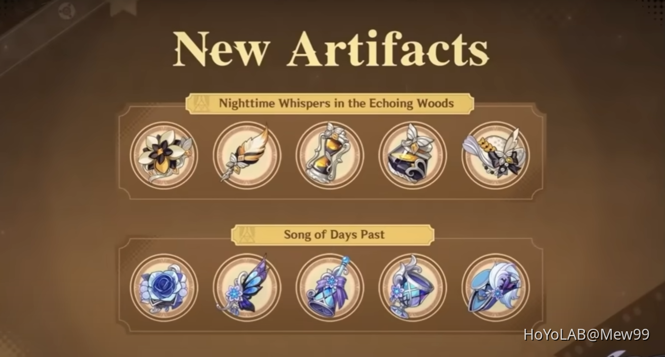 [Guide pour la version 4.3] Nouveaux sets d’artéfacts - Descriptions et Analyses Genshin Impact ...