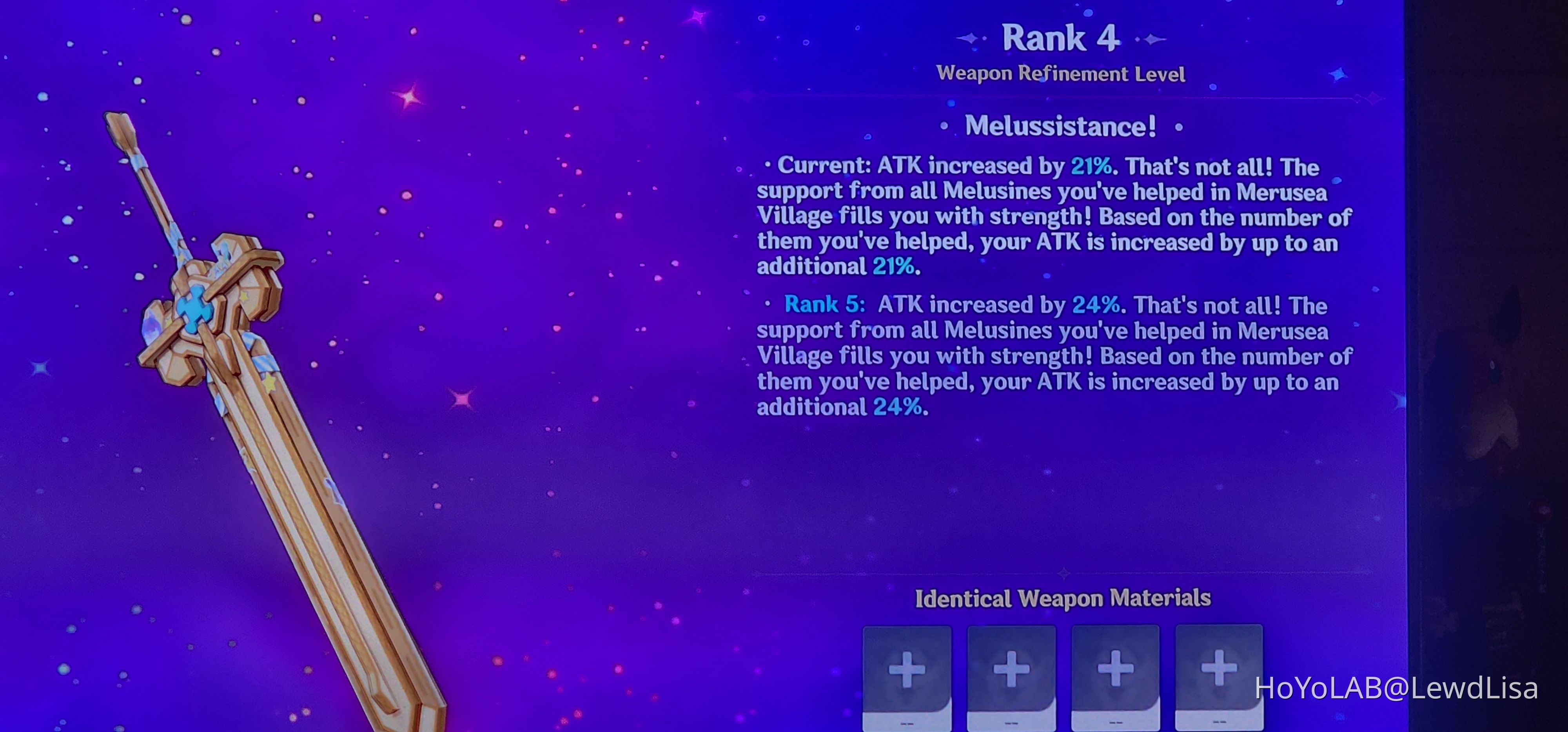 Navia and the "ultimate overlord's mega magic sword" Genshin Impact ...