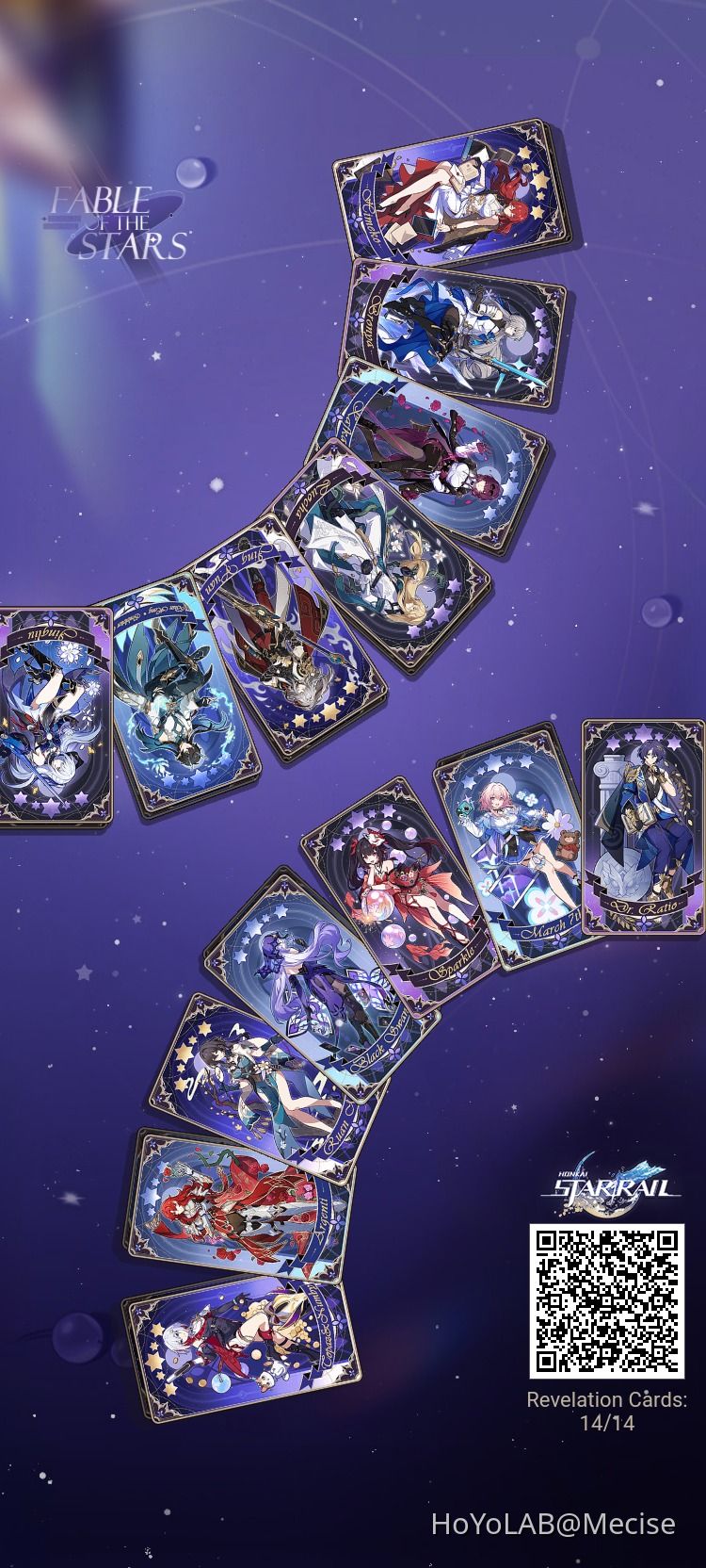 Tarot Card Set HSR - Merch Honkai: Star Rail | HoYoLAB