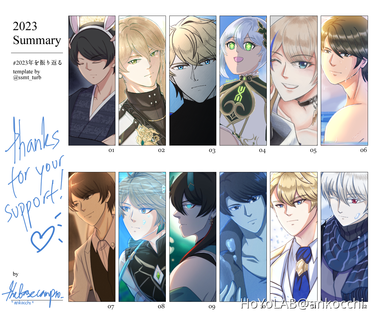 2023 art summary | HoYoLAB