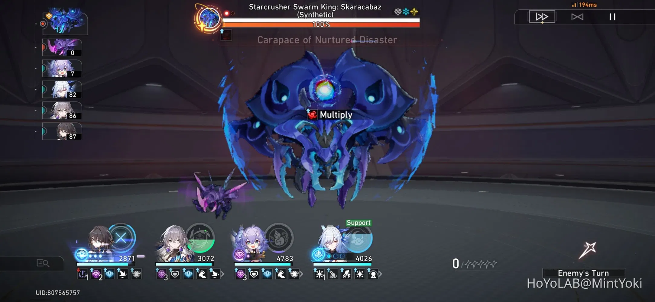Starcrusher Swarm King : Skaracabaz (Synthetic) Quick Analysis and ...