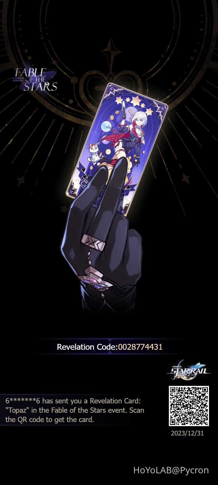 Sharing Revelation Cards Day 2 Honkai: Star Rail | HoYoLAB