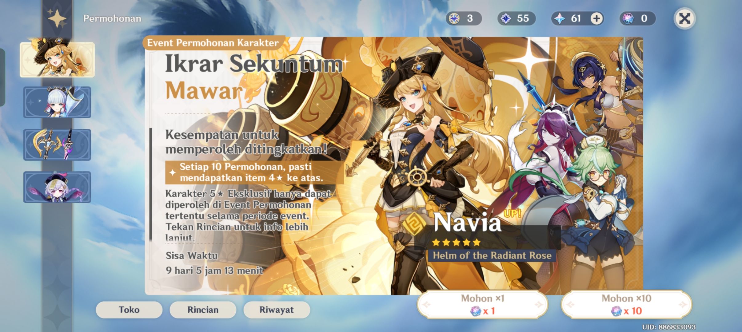 How to get Navia in 1 pull Genshin Impact | HoYoLAB