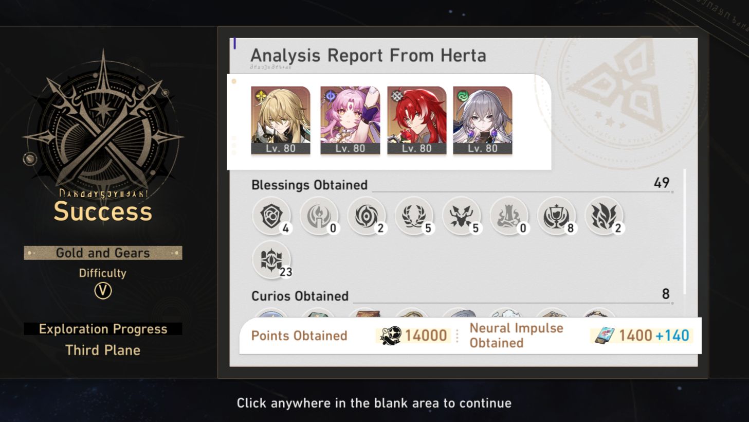 Cleared Gold & Gear V, but I gotta say it's such a shtshow. Honkai: Star Rail | HoYoLAB