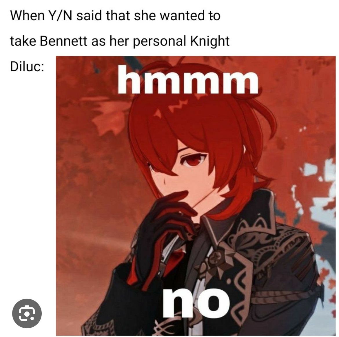 Diluc meme Genshin Impact | HoYoLAB