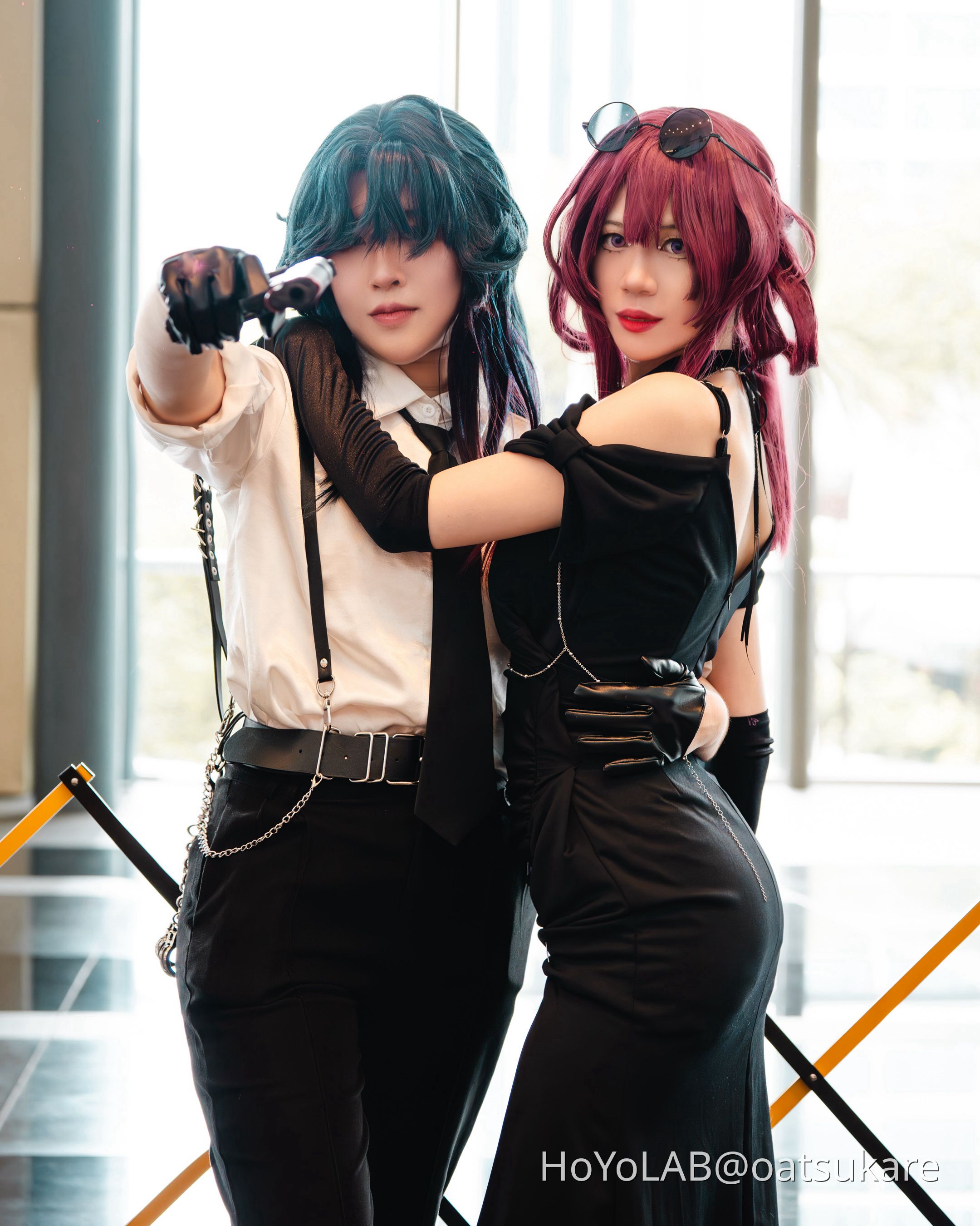 dinner party blade and kafka cosplay to celebrate the new year! 🍷 ...