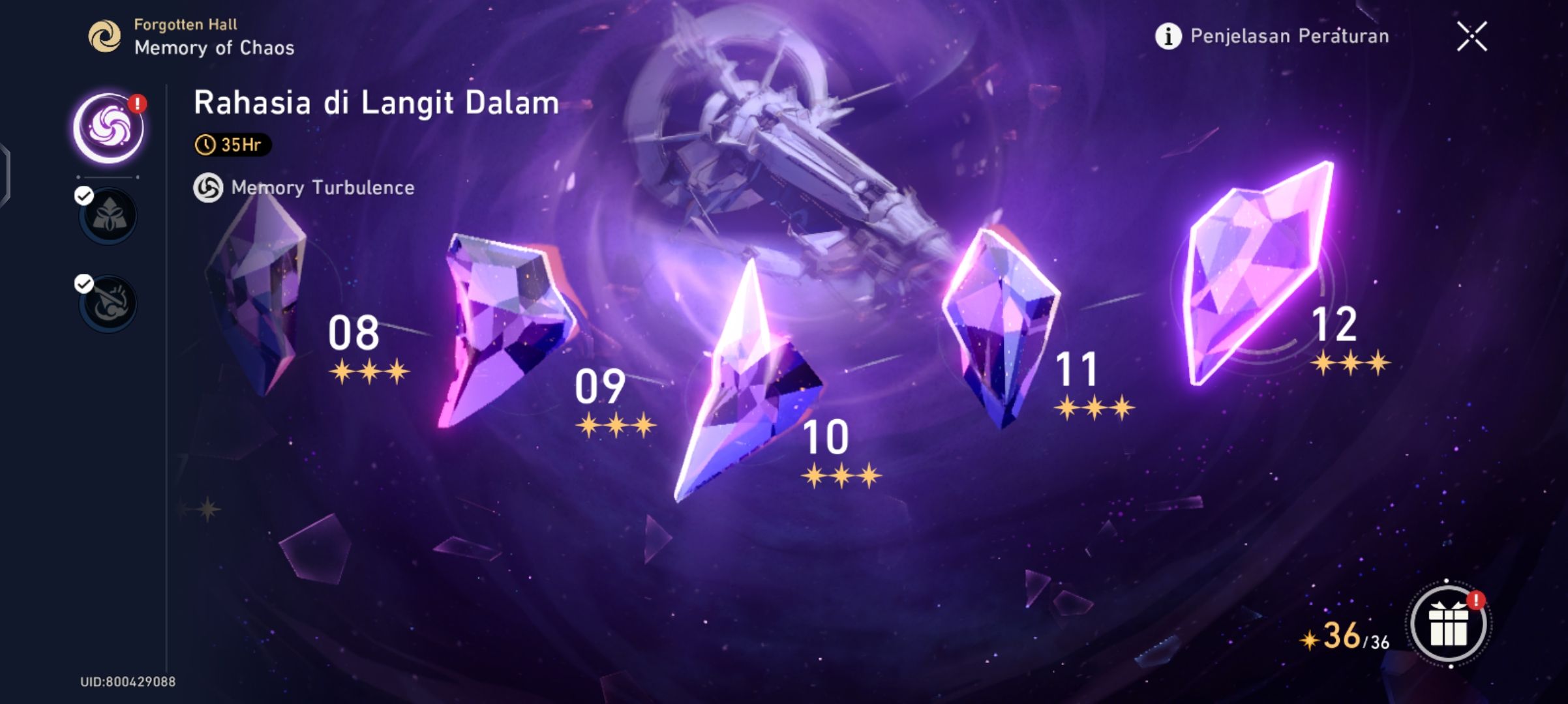 Akhirnya fullstar juga MoC 12 Honkai: Star Rail | HoYoLAB