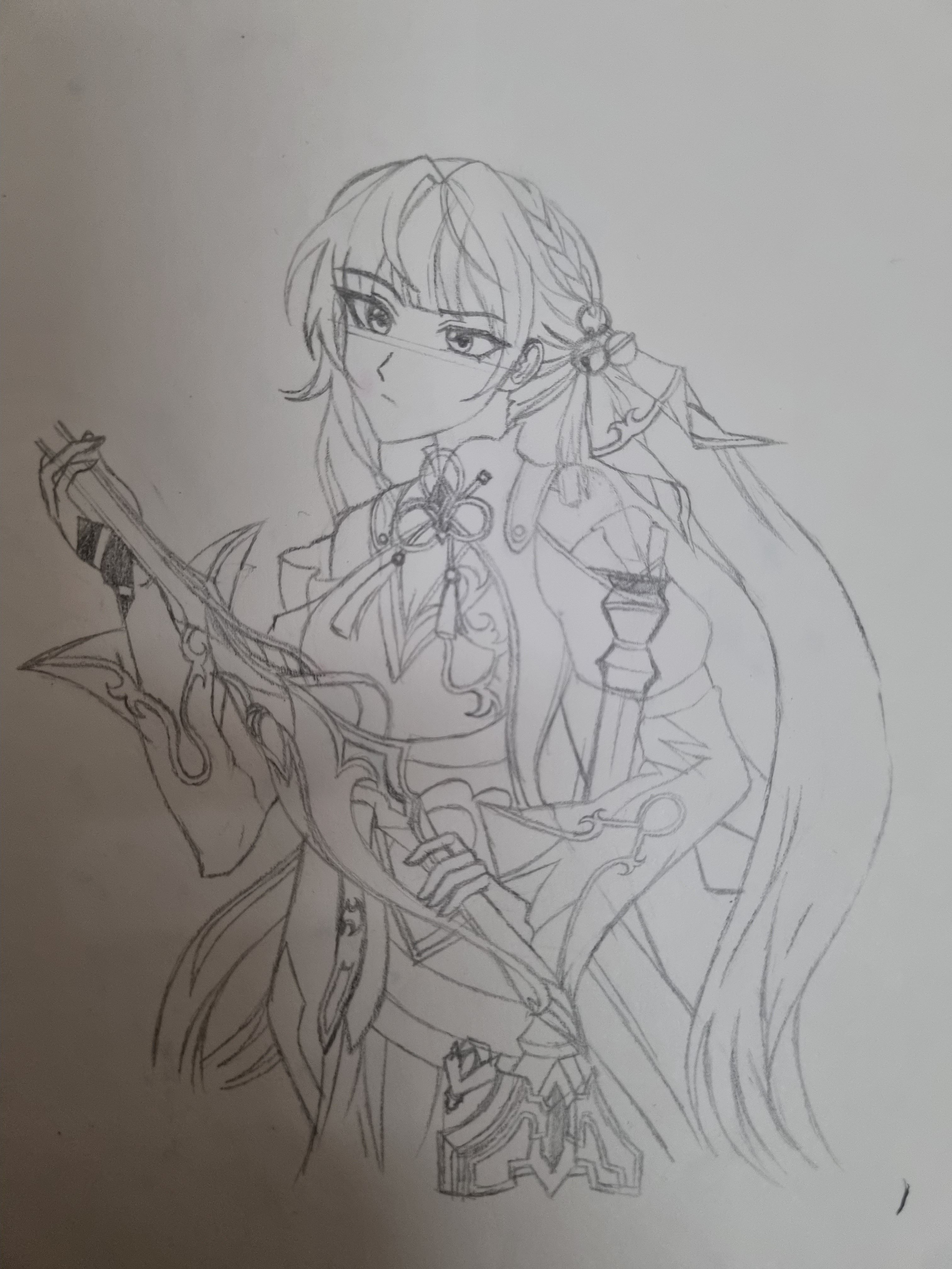 "MY ATTEMPT TO DRAW SUSHANG" Honkai: Star Rail | HoYoLAB