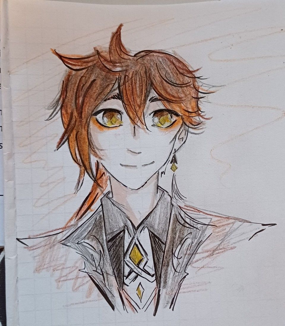 my absolutely chaotic Zhongli drawings... Genshin Impact | HoYoLAB