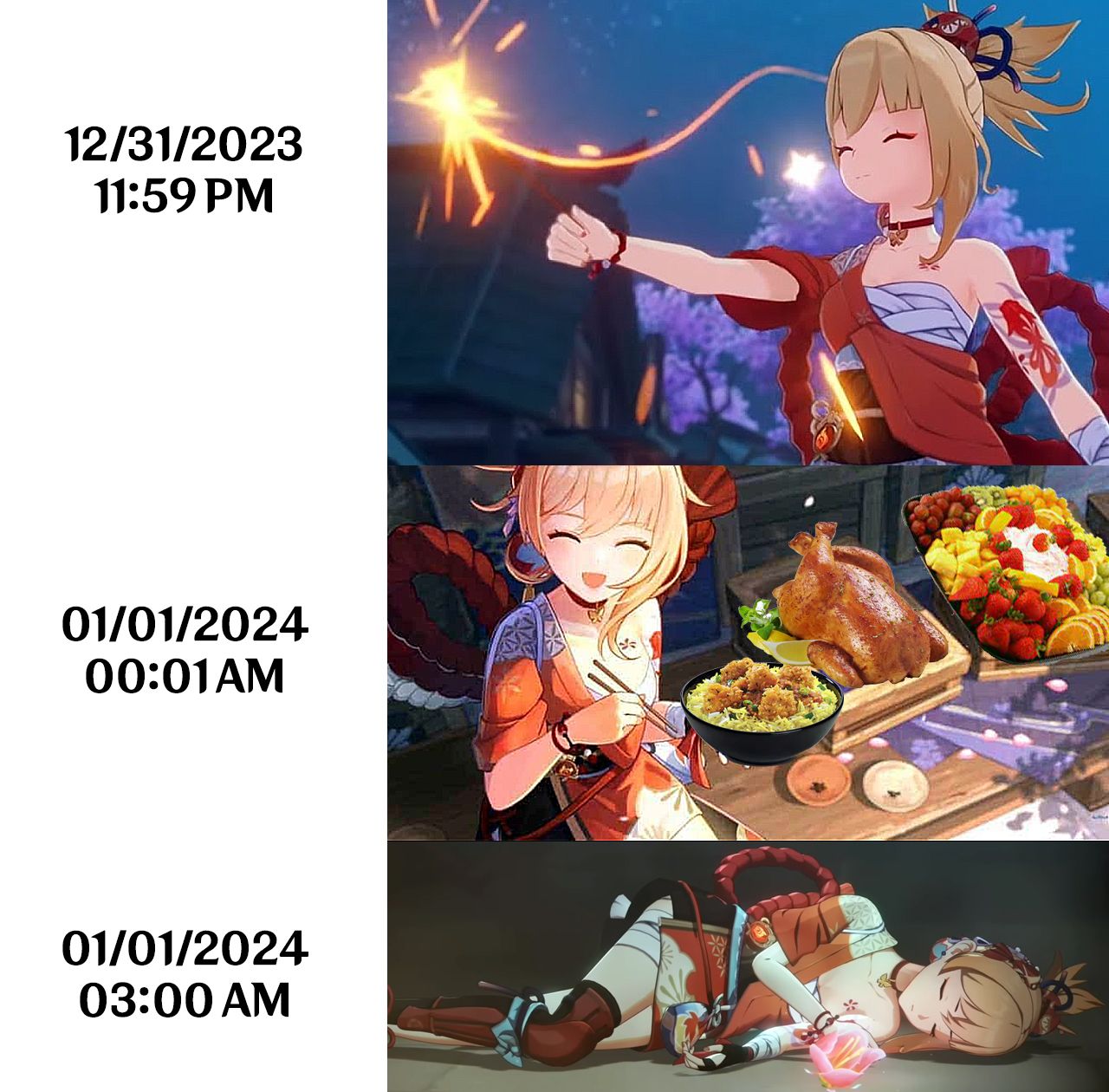 Yoimiya's New Year. Is this also yours? Genshin Impact | HoYoLAB