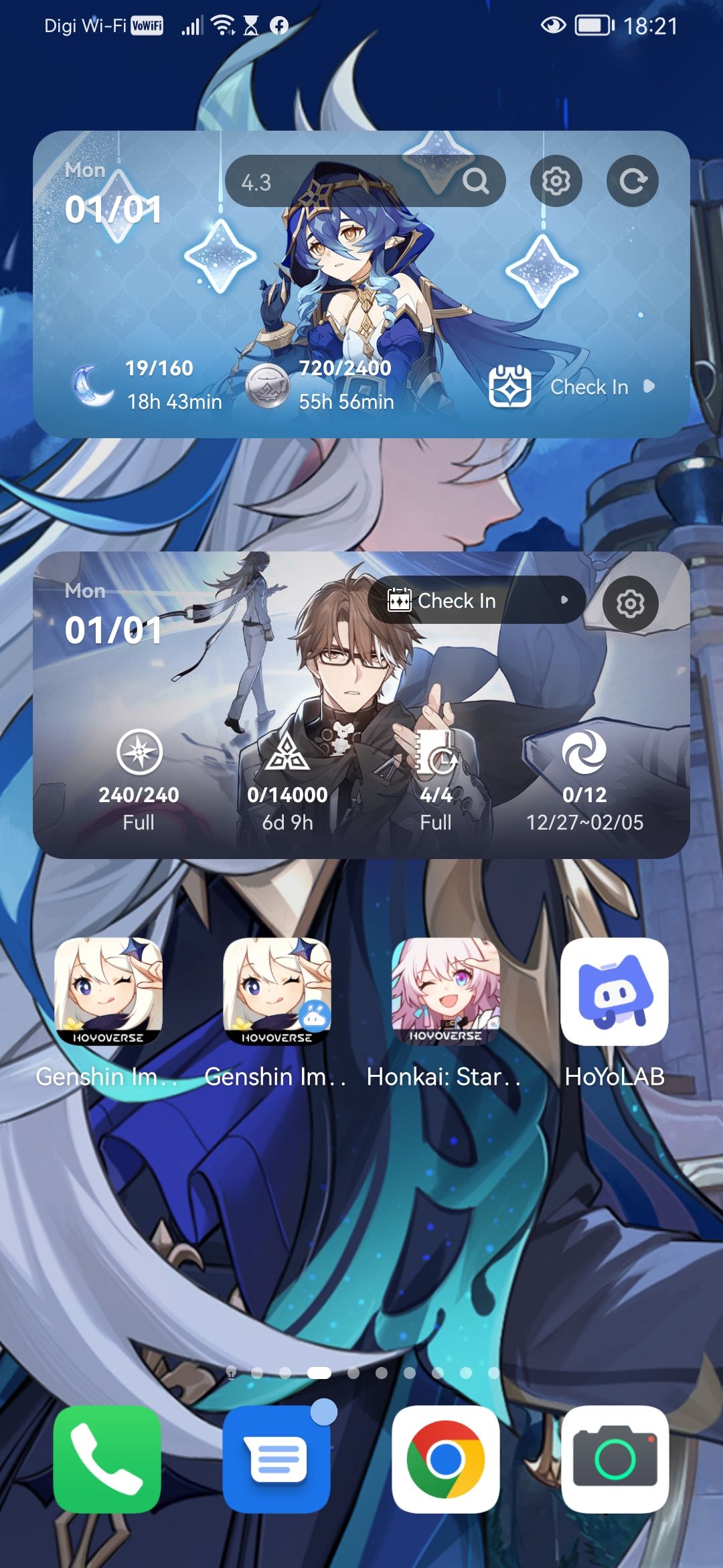 My game screen.. Genshin Impact | HoYoLAB