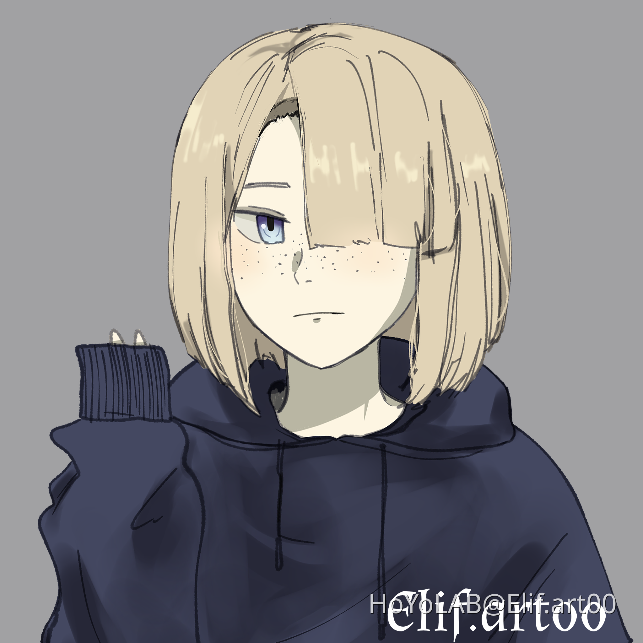 Fremi with hoodie Genshin Impact | HoYoLAB