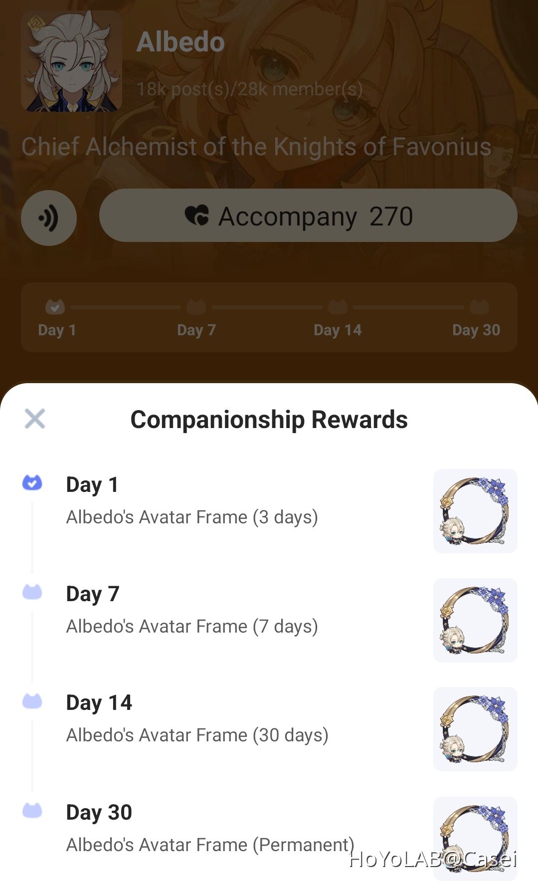 YEESSSS, FINALLY ALBEDO'S FRAME!!! Genshin Impact | HoYoLAB