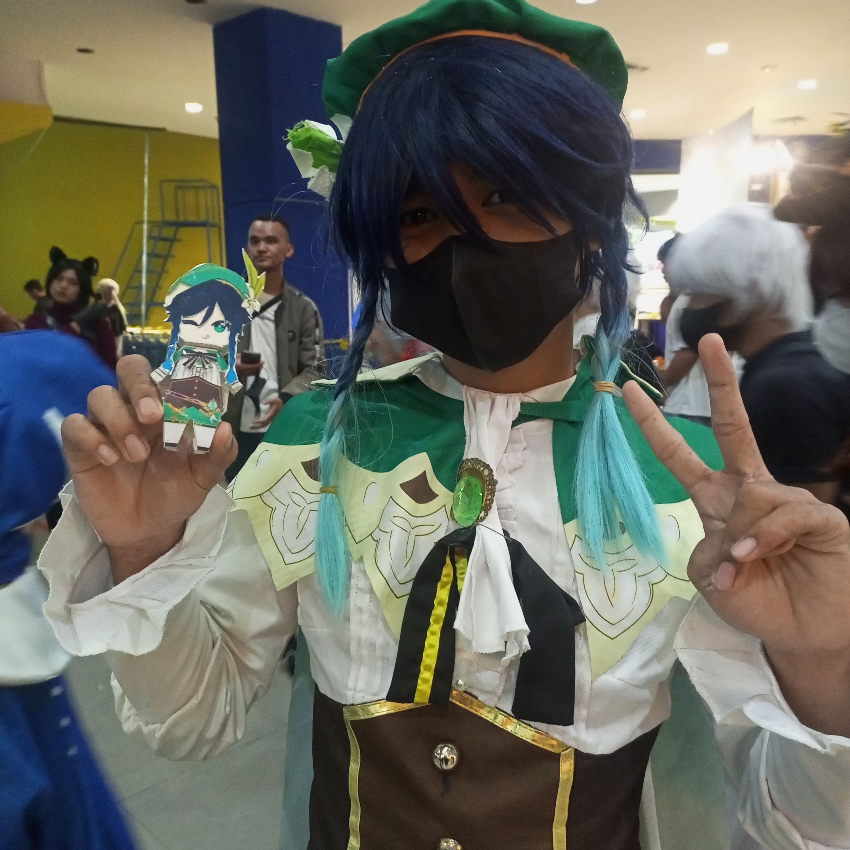 Venti ft. Paperized Venti Genshin Impact | HoYoLAB