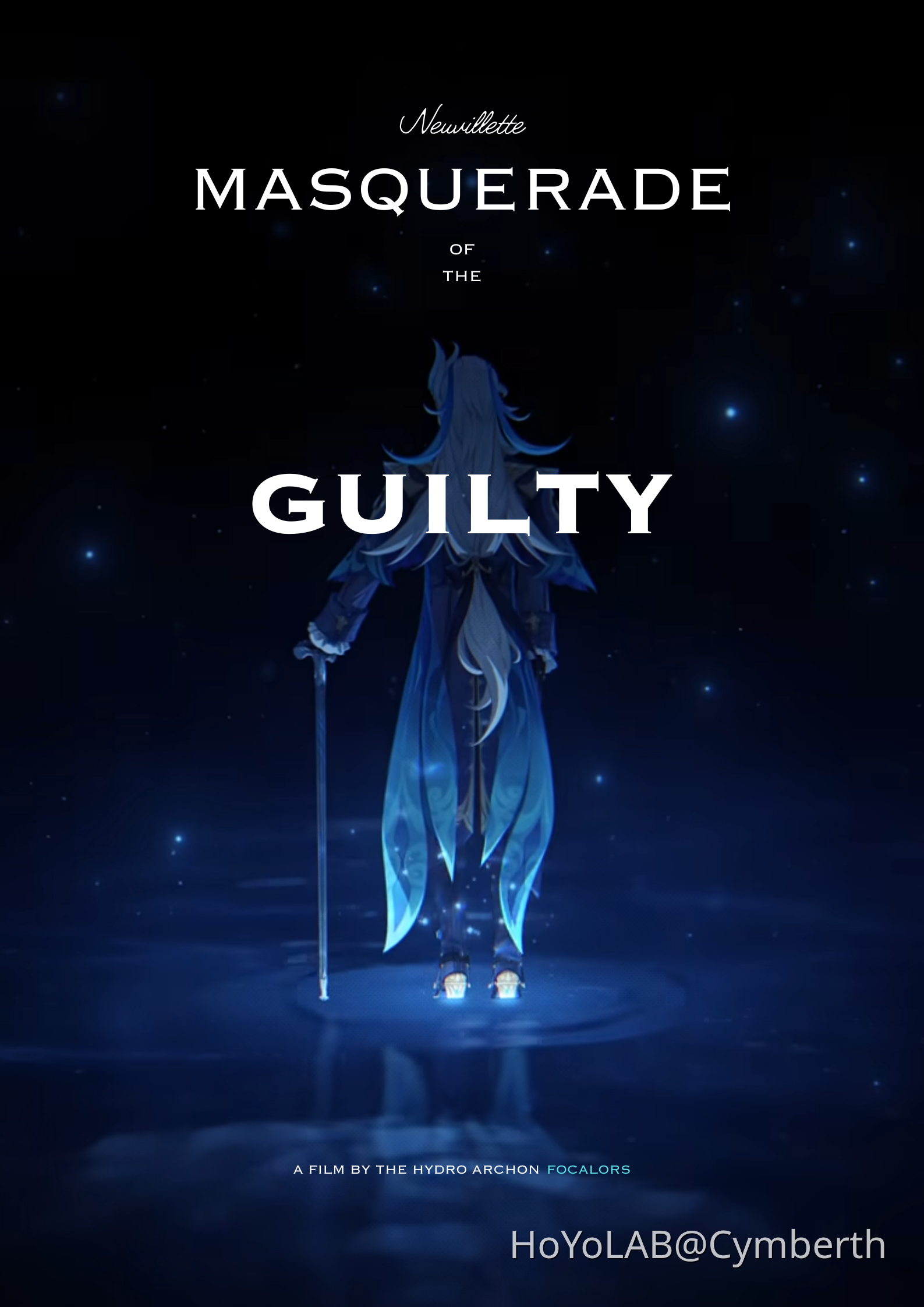 Track 2: Masquerade of the Guilty Character Poster (Graphic Design) Genshin Impact | HoYoLAB
