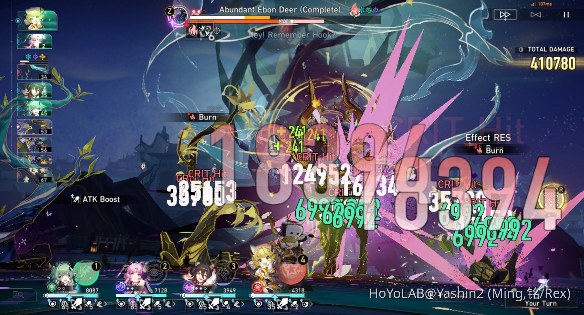 I never thought Hook with The Hunt path can be fun Honkai: Star Rail ...