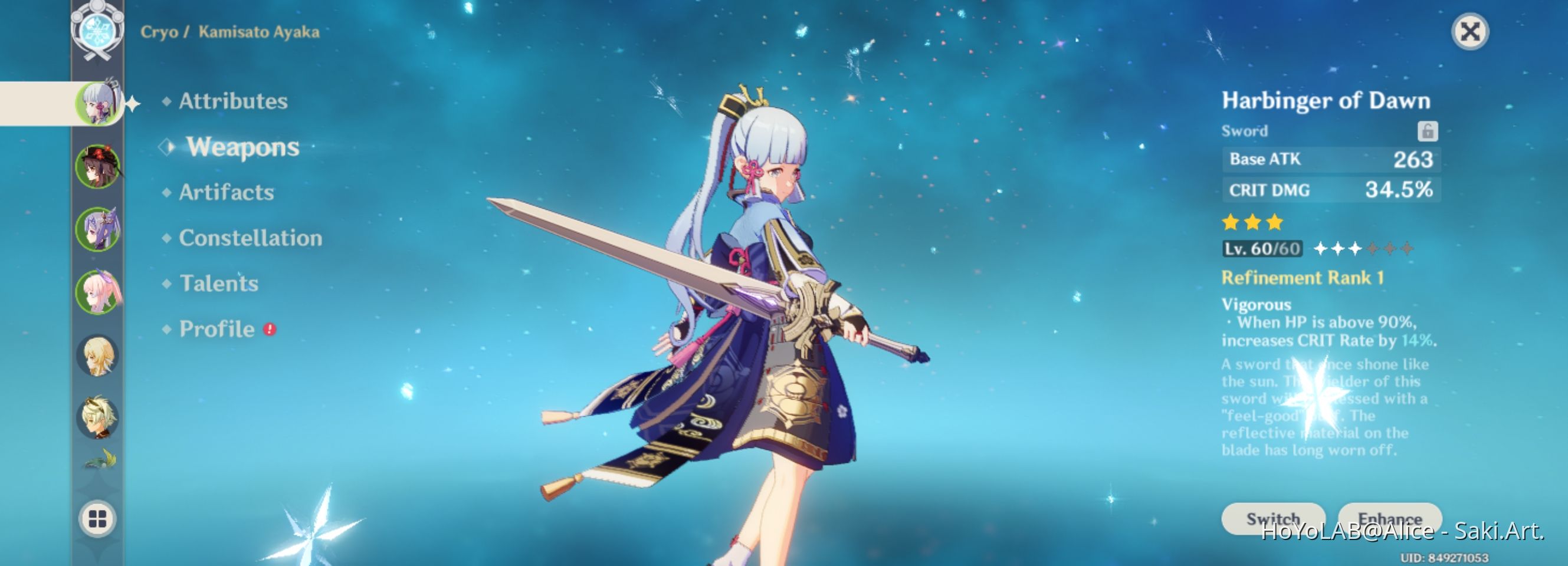 HARBINGER OF DAWN!!!! Genshin Impact | HoYoLAB