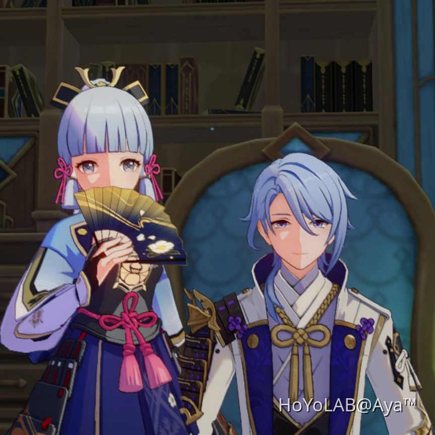 The Kamisato Siblings Genshin Impact | HoYoLAB