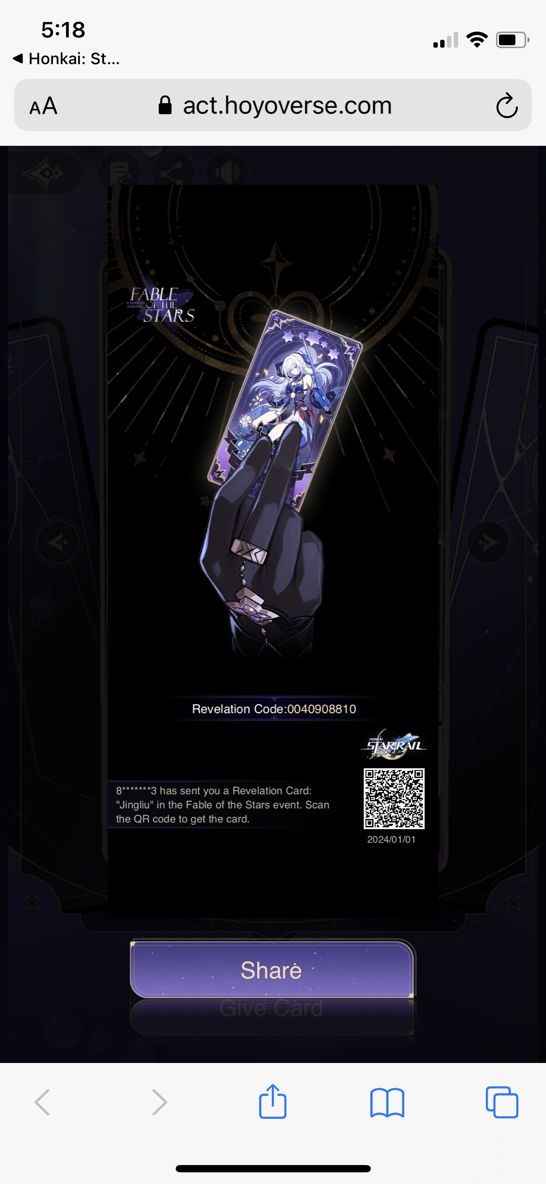 My cards. Honkai: Star Rail | HoYoLAB