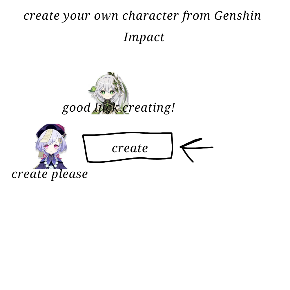 Create your own character in Genshin Impact Genshin Impact | HoYoLAB