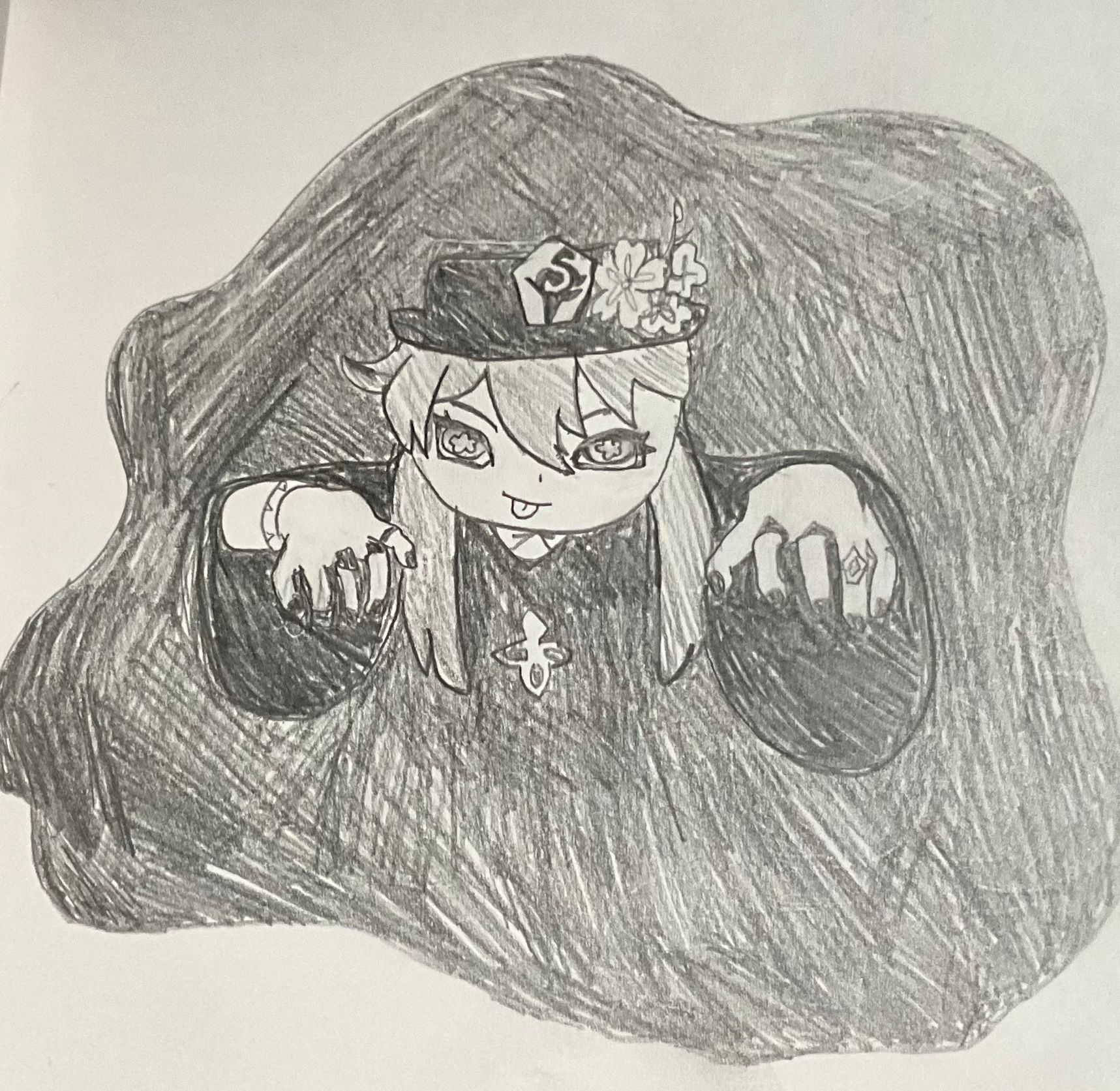 Hu Tao Drawing Genshin Impact | HoYoLAB