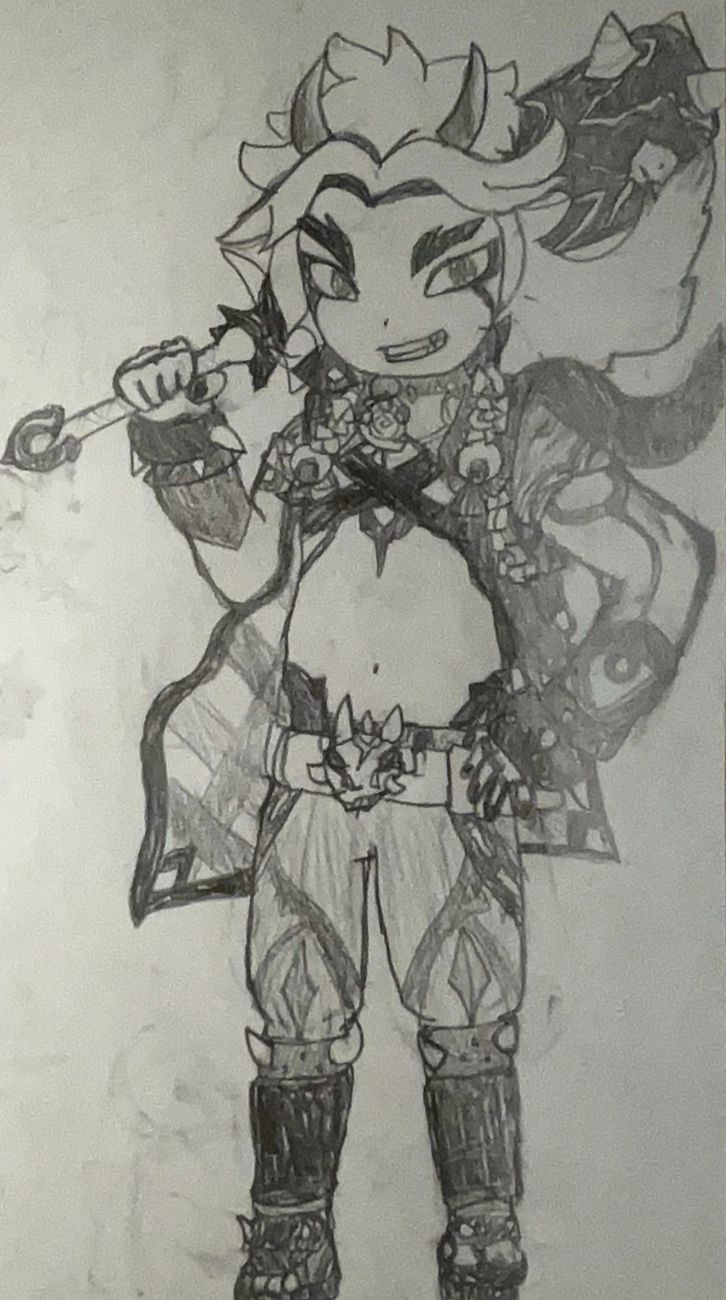 Arataki Itto Drawing Genshin Impact | HoYoLAB