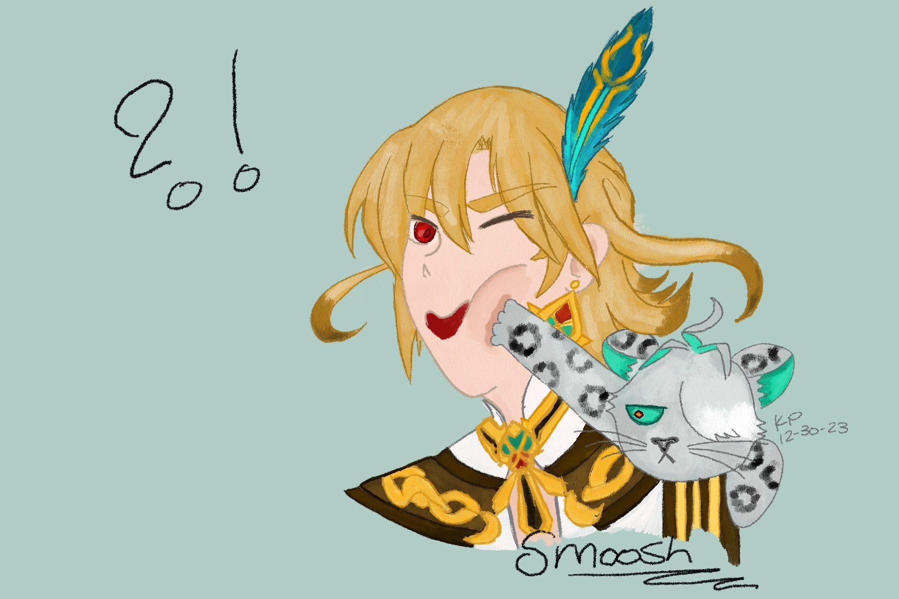 Cat smoosh Genshin Impact | HoYoLAB