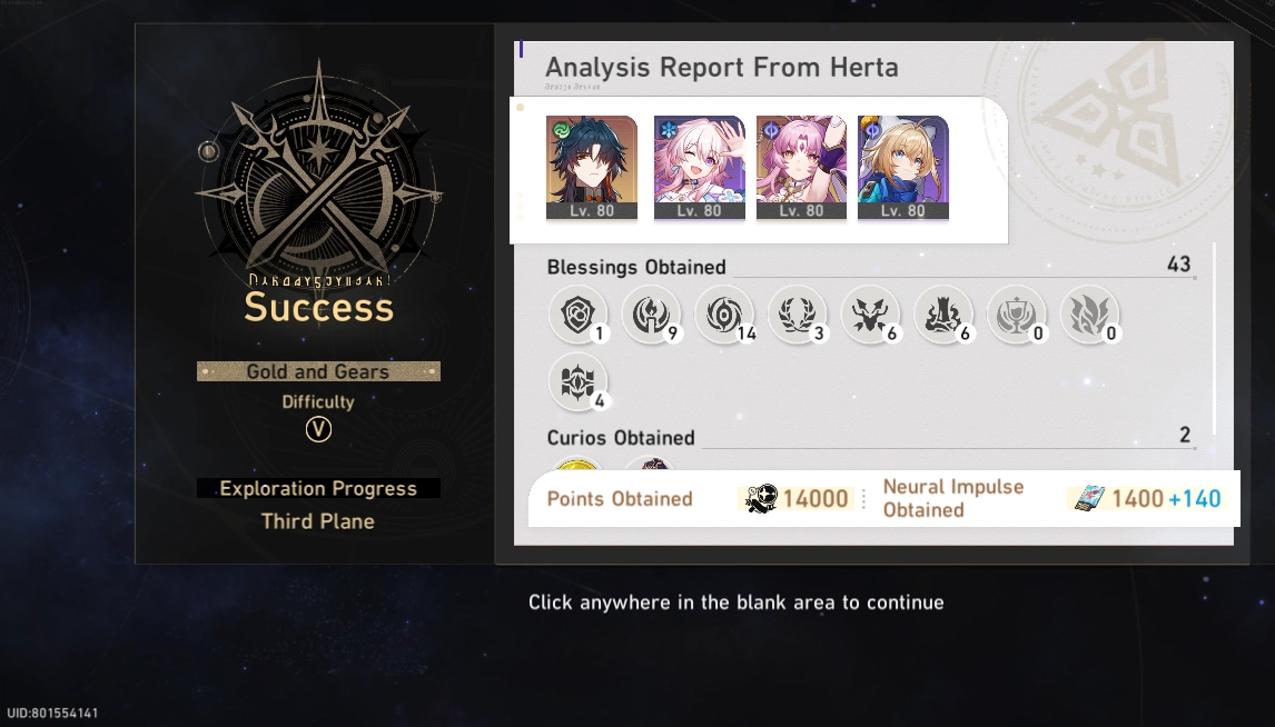 Gold and Gears Conundrum LV.6 (Path of Nihility) Honkai: Star Rail ...