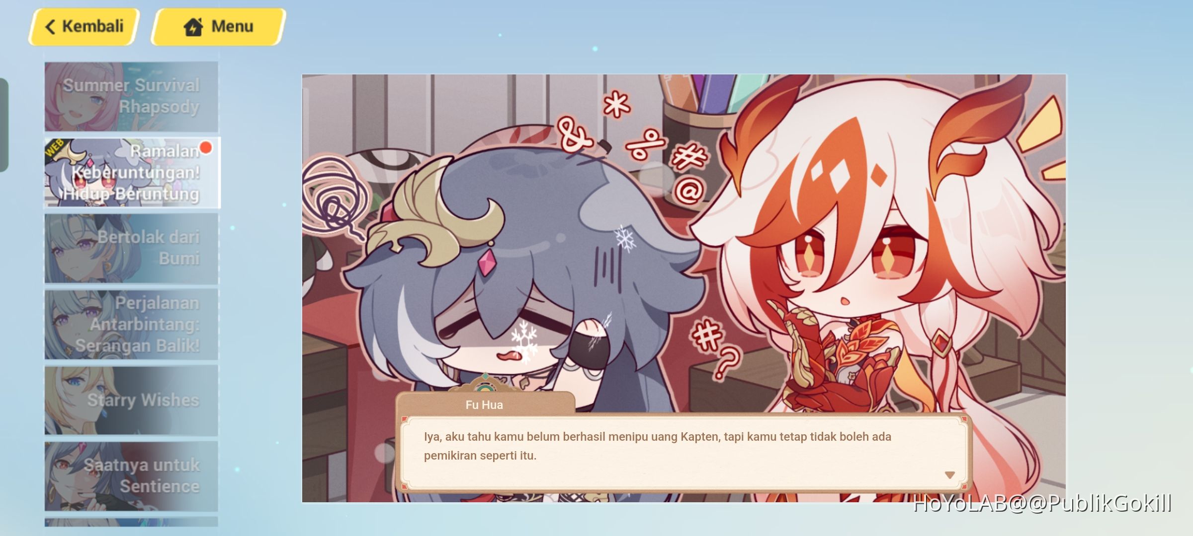 IDN POST, Kelakuan Fuhua & Senti Honkai Impact 3rd | HoYoLAB