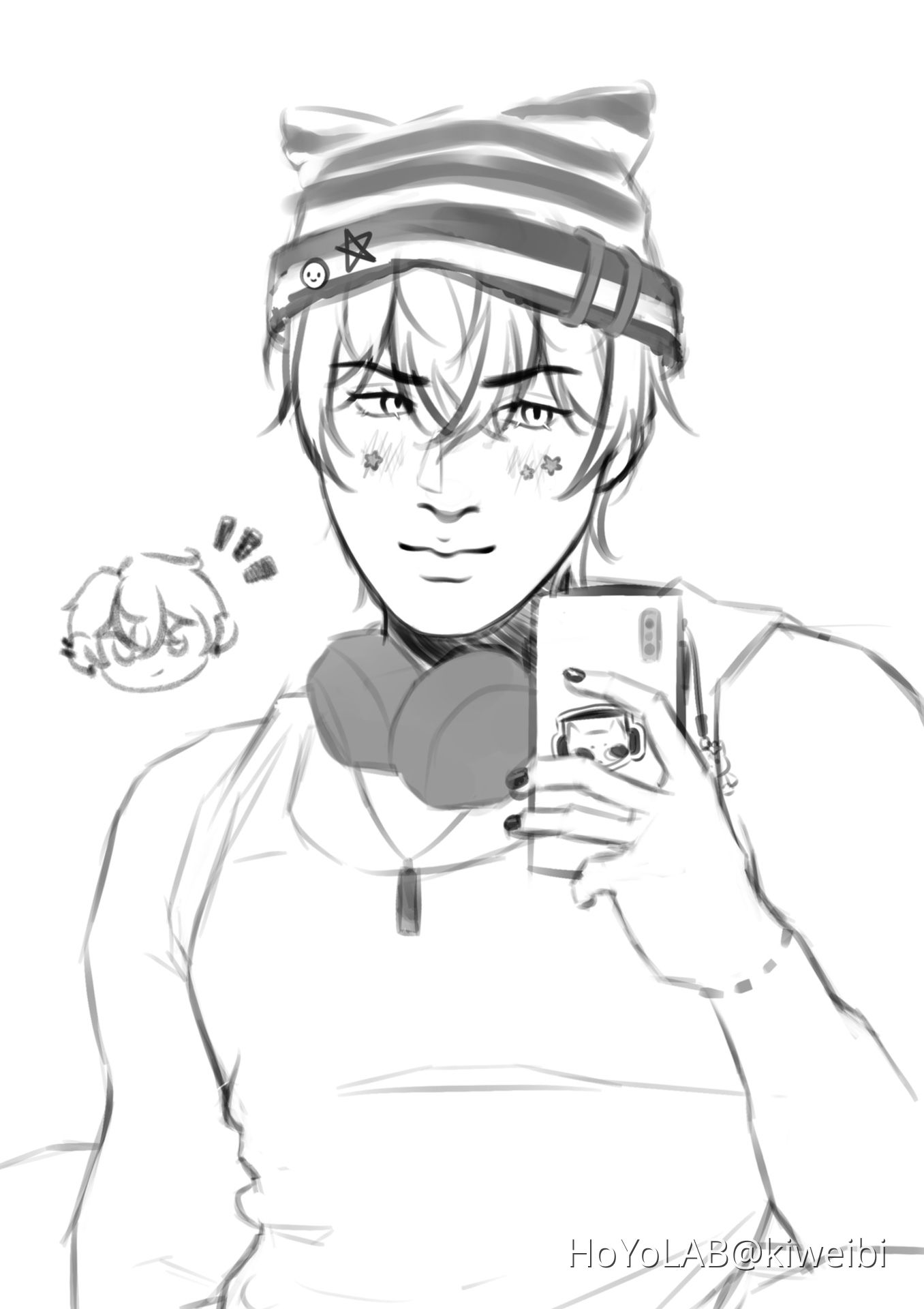 marius sketch Tears of Themis | HoYoLAB