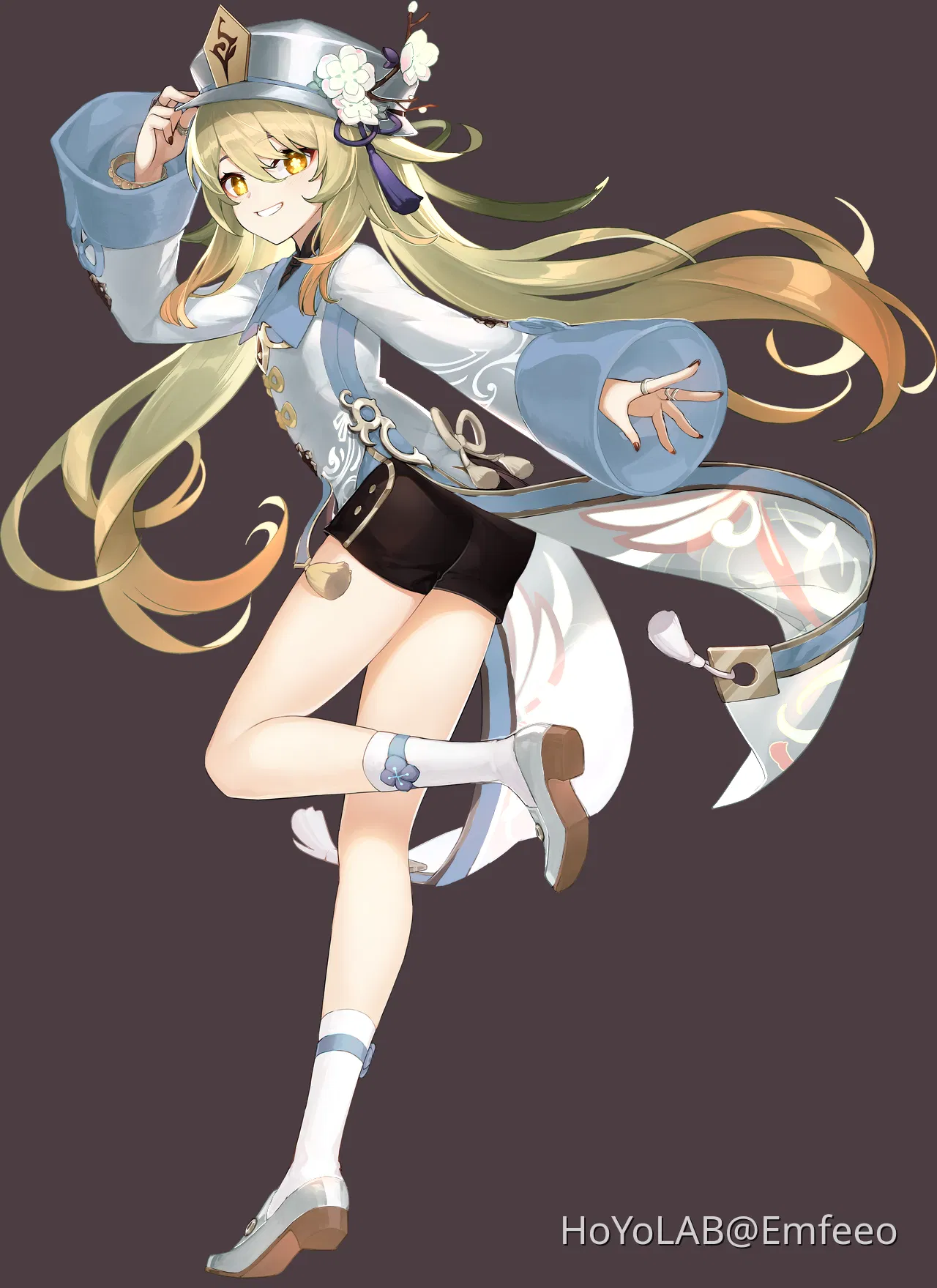 Liyue girls in lumines color palette Genshin Impact | HoYoLAB