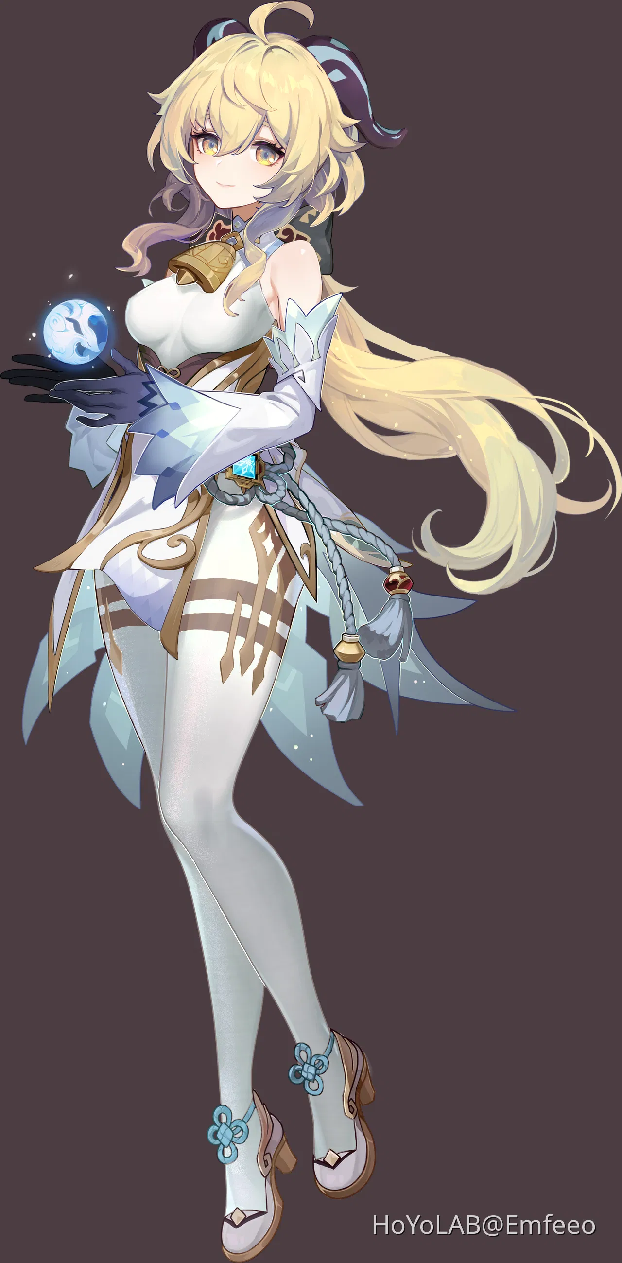 Liyue girls in lumines color palette Genshin Impact | HoYoLAB