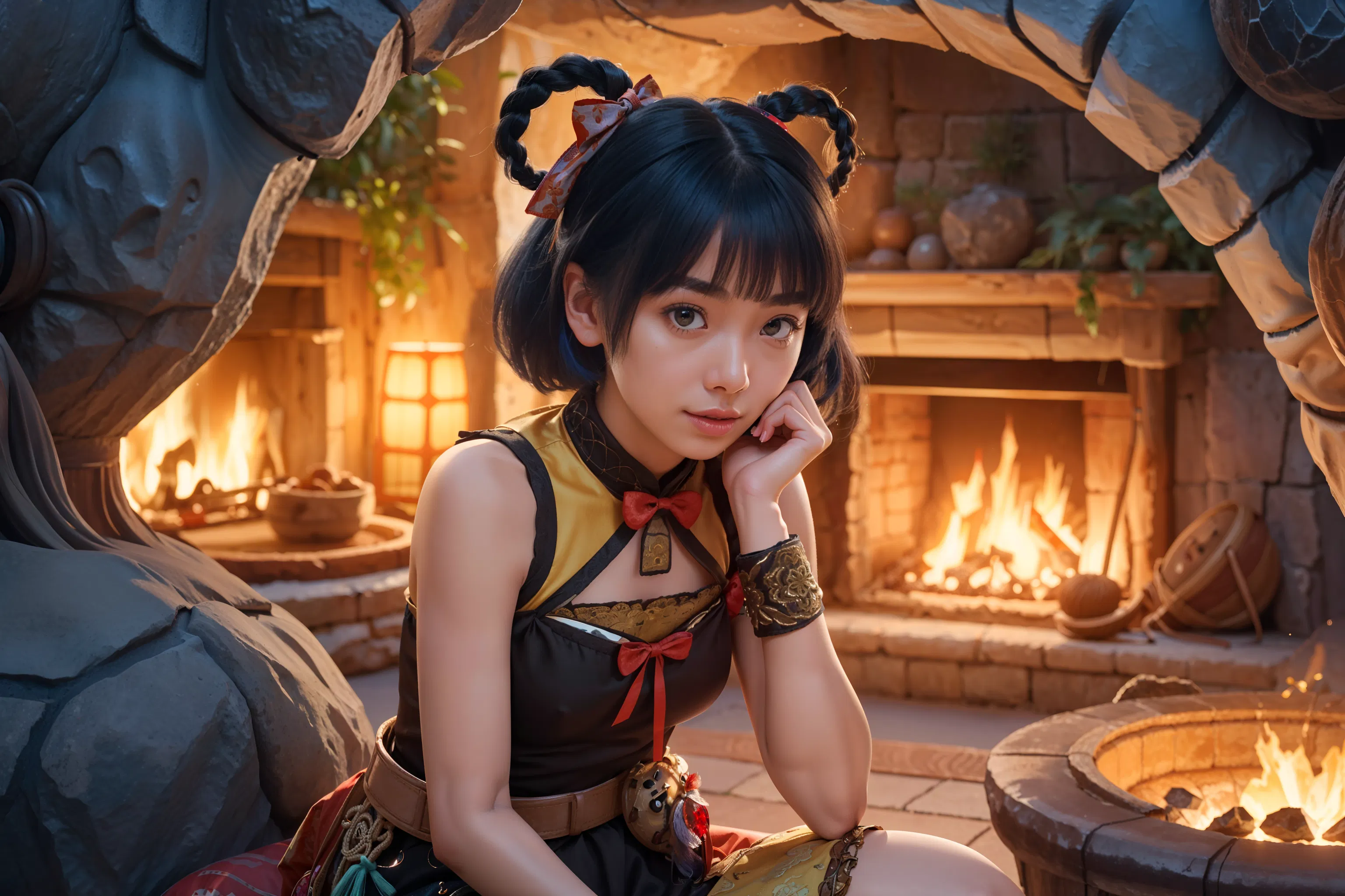 Xiangling, still in my Abyss comps to this day. AI 3DCG Genshin Impact | HoYoLAB