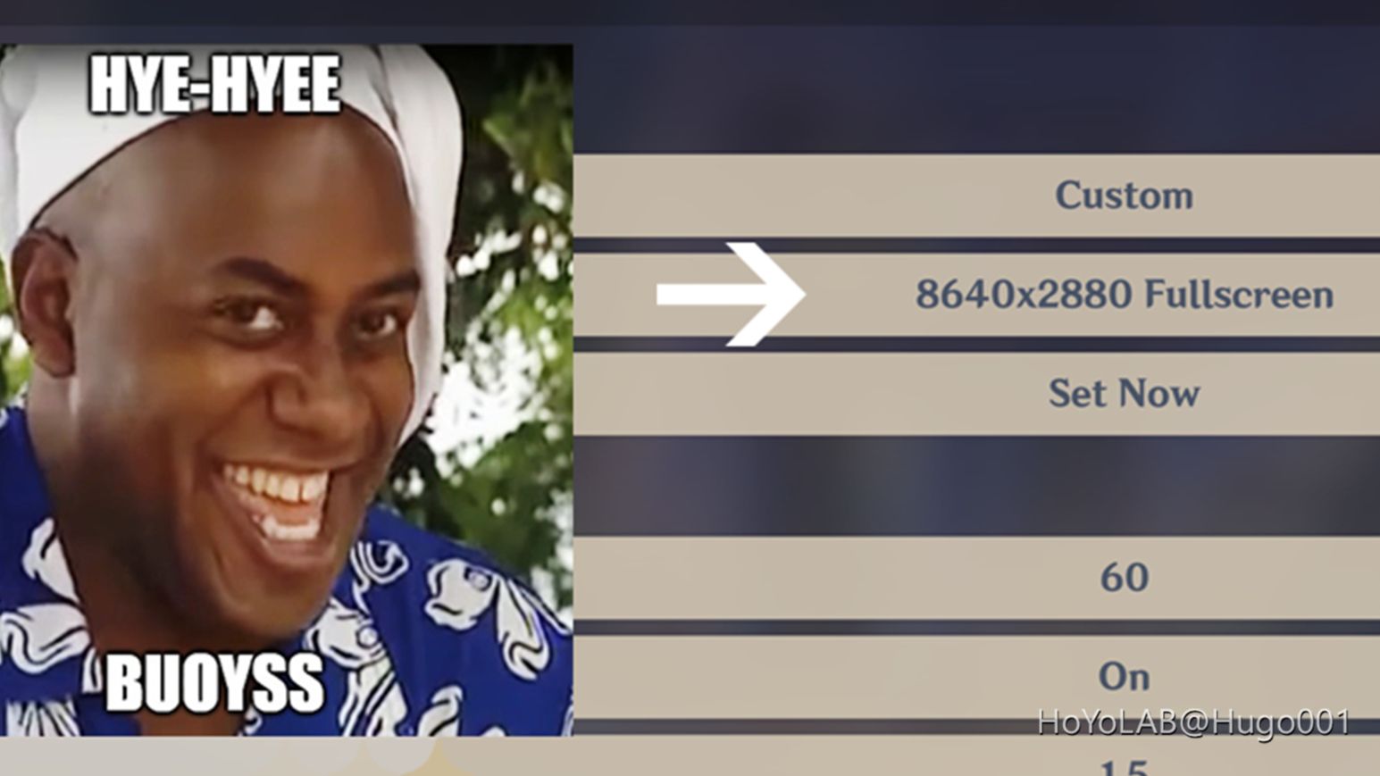 My monitor died, so now I'm using projector Genshin Impact | HoYoLAB