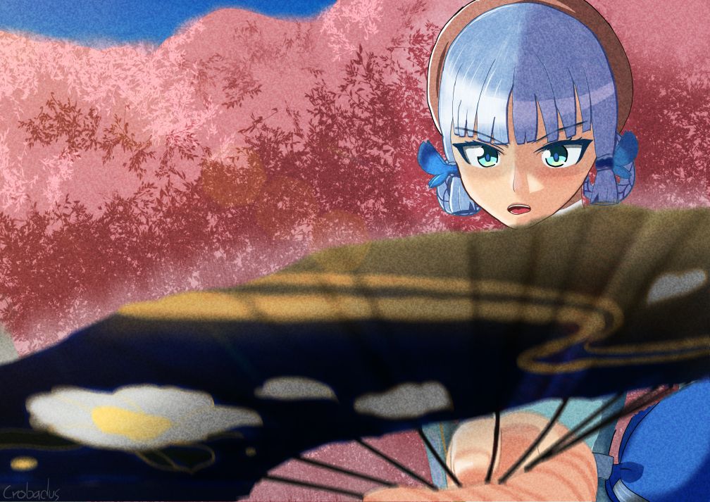 Ayaka Fan Genshin Impact | HoYoLAB