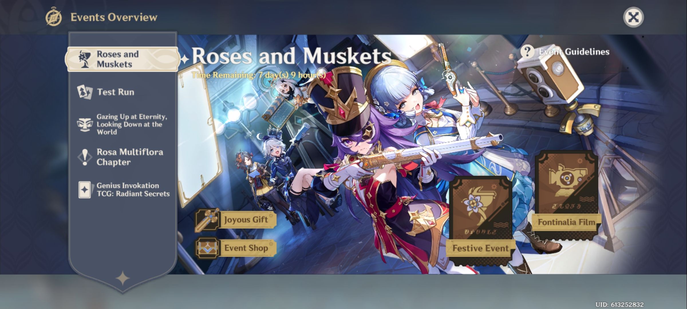 Roses and Muskets Event Completed Genshin Impact | HoYoLAB
