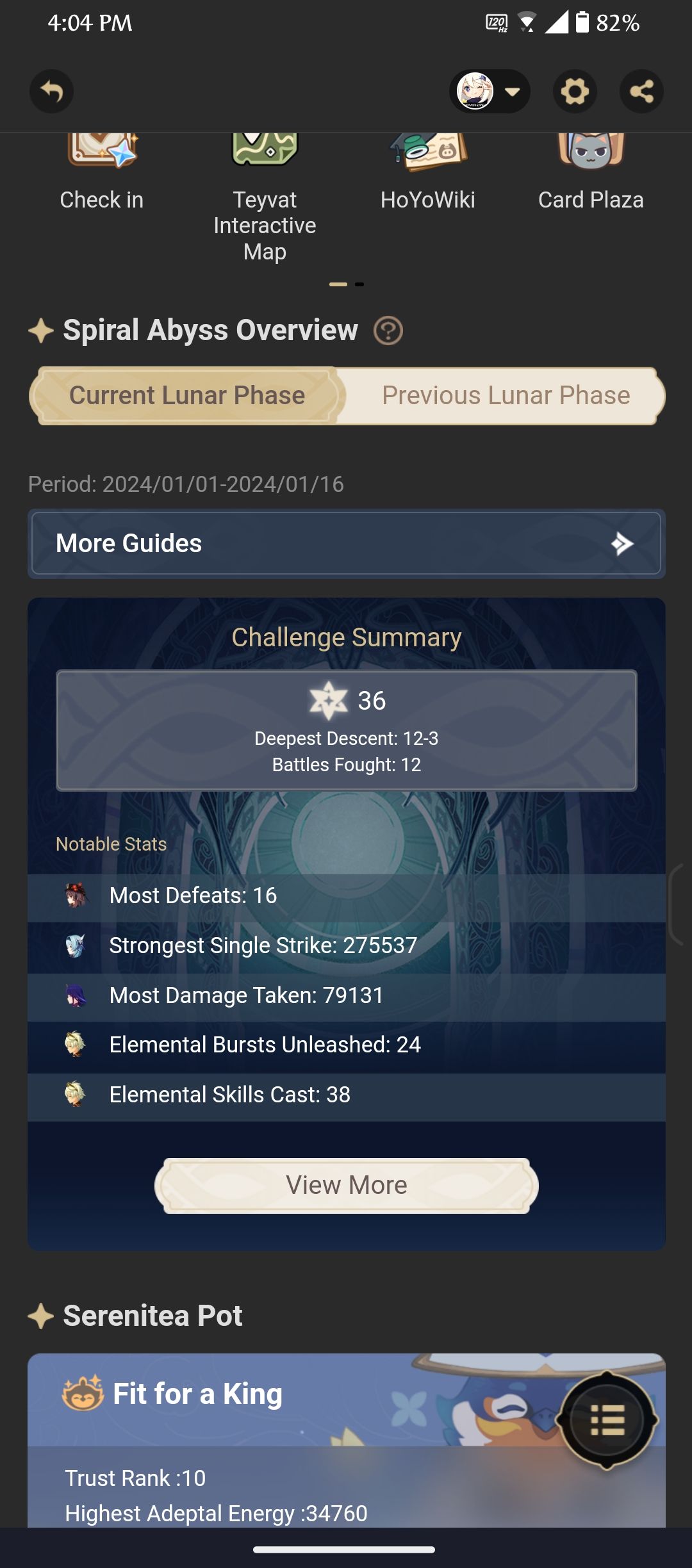 How was the new abyss cycle? is it difficult for you? and how far did ...
