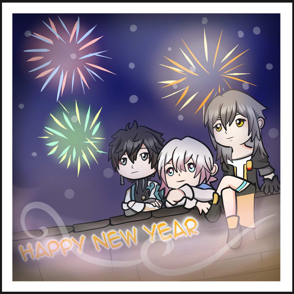 HSR Trio New Year Eve Honkai: Star Rail | HoYoLAB