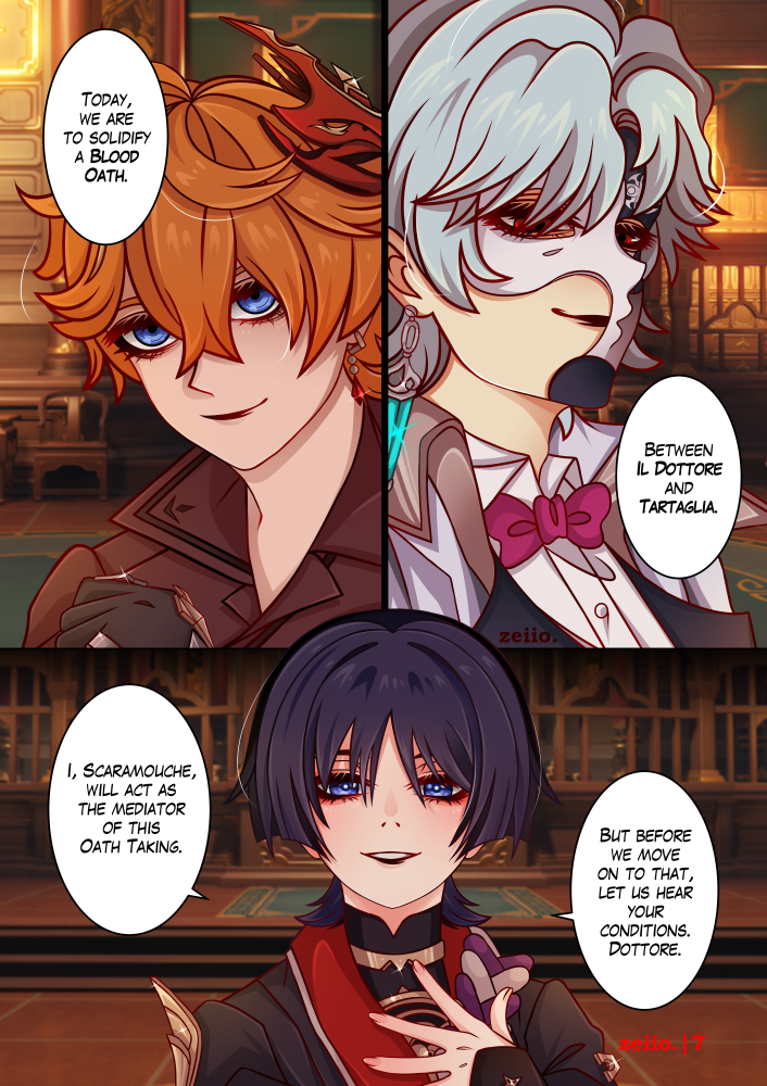 1/3 || CHAPTER II: Scorning Part 3/4 (Childe/Tartaglia/Harbinger | Fan ...