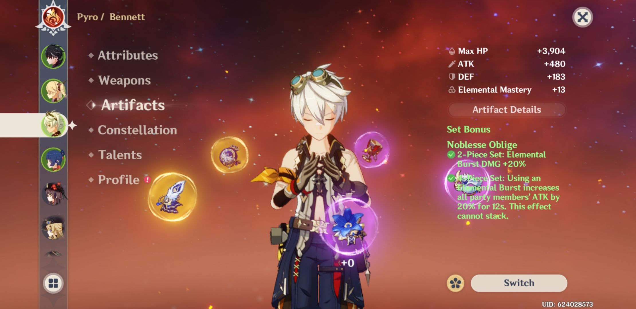 Healer Support Bennett Genshin Impact | HoYoLAB