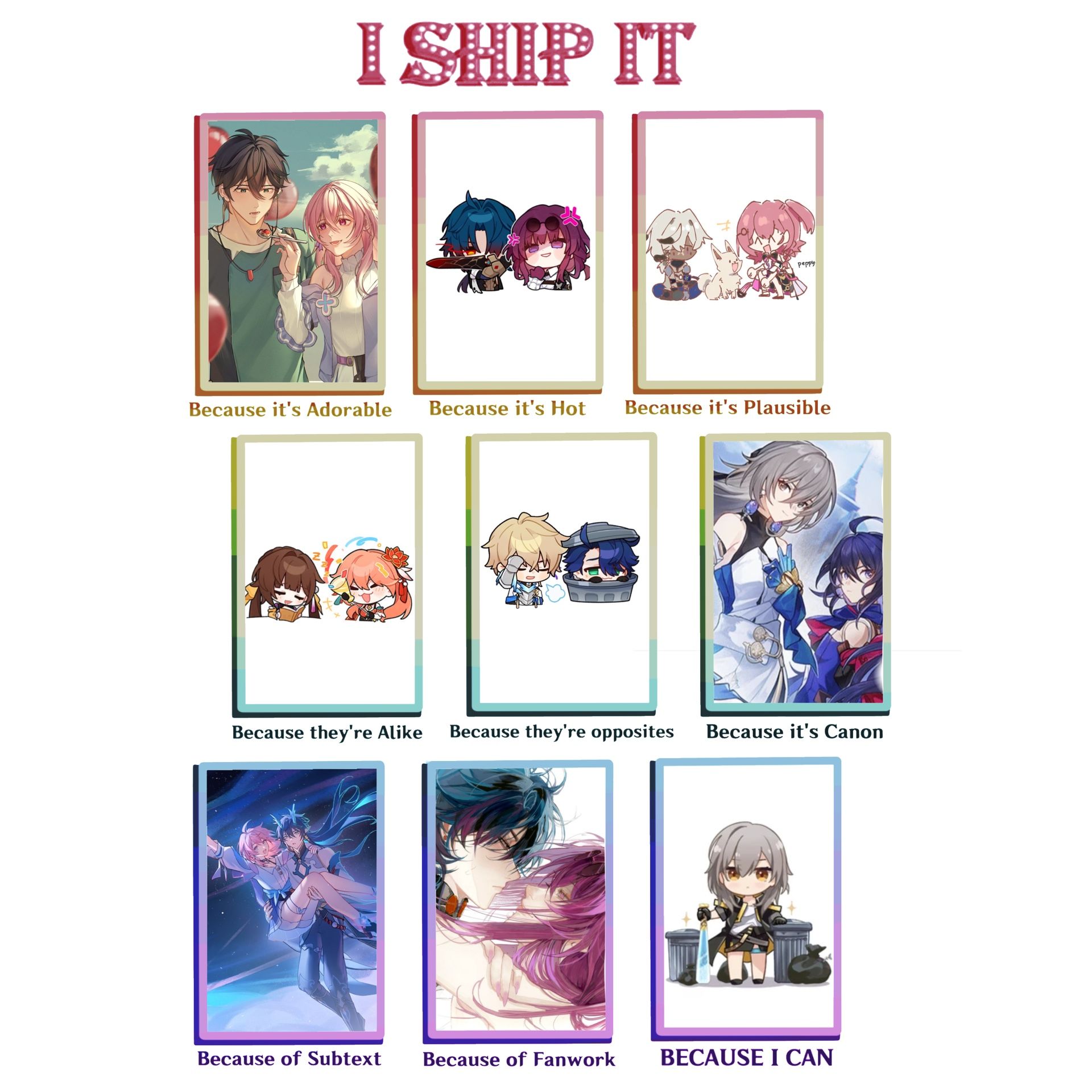 Ship Chart! Honkai: Star Rail | HoYoLAB