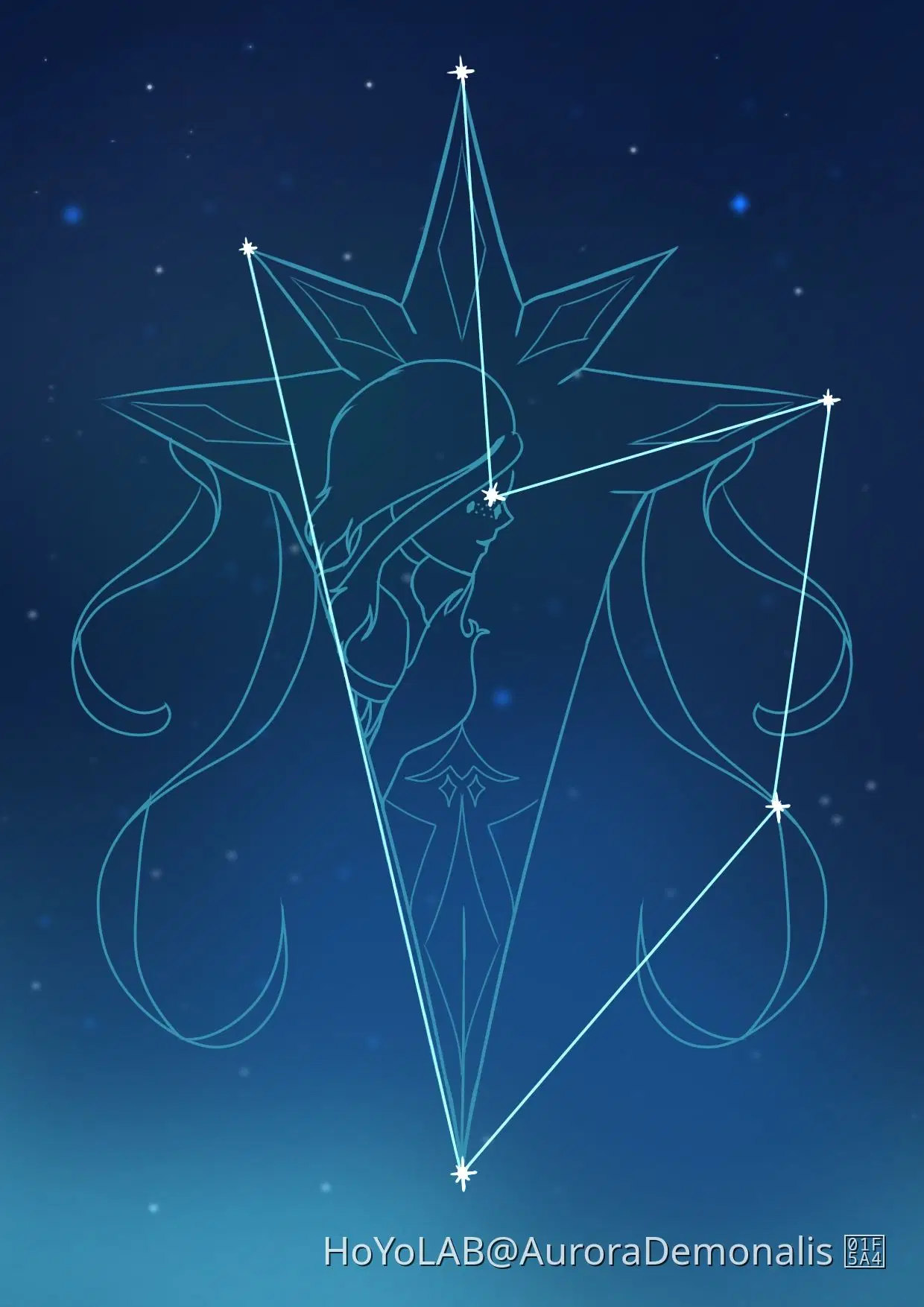 Stella Glacies (OC Constellation design) Genshin Impact | HoYoLAB